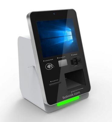 China 15 Inch Self-Ordering Kiosk with Intel I5 CPU and 4GB RAM for Quick Service Restaurants for sale