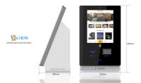 China 13.3 Inch Capacitive Self Ordering Kiosk with EMV Card Reader and Receipt Printer for sale
