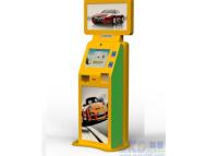 China Dual Screen 19inch Touch Screen Kiosk with 32inch Advertising Display Custom Design for sale
