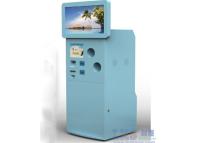 China Indoor Outdoor Recycling Self Checkout Kiosk with RFID Card Reader - 17-19 Inch Touch Screen, 1.5-2.5mm Steel Cabinet for sale