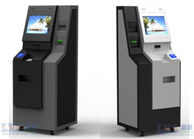 China All in One Bill Payment Kiosk 17 Inch Touch Screen with NFC Card Reader and Cash Acceptor for sale