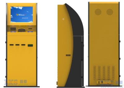 China 17-Inch Self-Service ATM Bill Payment Kiosk with 1280×1024 Display and 96% Cash Validation Rate for sale