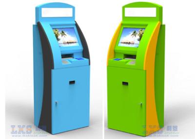 China Self Service Kiosk with Cash Validator POS Terminal 17 inch Touch Screen Payment Kiosk for sale