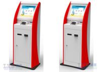 China Infrared SAW Touch Screen ATM Kiosk 17 inch with Webcam Payment Terminal Cash Machine for sale