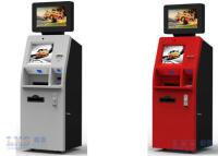 China Stainless Steel ATM Kiosk with 17-19 Inch Touch Screen, Card Reader and Cash Dispenser for Financial Services for sale