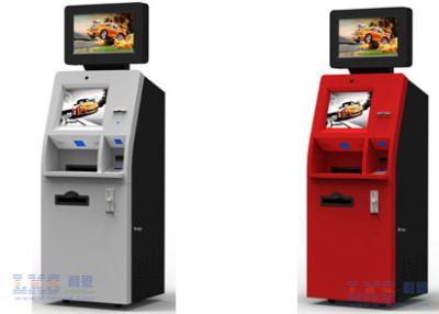 China Stainless Steel ATM Kiosk with 17-19 Inch Touch Screen, Card Reader and Cash Dispenser for Financial Services for sale
