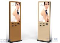 China 32 Inch LCD TFT Free Standing Self Service Kiosk with Touch Screen and Card Reader for sale