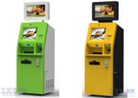China A4 Laser Printer Dual Screen Health Kiosk Machine 17 inch Touch Screen Self Service Kiosk for sale
