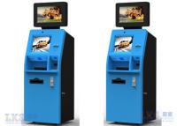 China Dual Screen ATM Kiosk with Cash Dispenser 17 inch Touch Screen Self Service Payment Terminal for sale