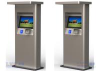China Outdoor Waterproof Touch Screen Information Kiosk - 17-19 Inch Display with IP65 Rating for 24/7 Public Use for sale