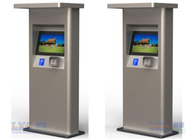 China Outdoor Waterproof Touch Screen Information Kiosk - 17-19 Inch Display with IP65 Rating for 24/7 Public Use for sale