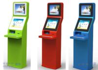 China 17 inch Healthcare Kiosk with Pin Pad, Windows 7 or Linux, 110-240V Medical Kiosk Machine for sale