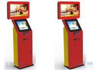 China 32 Inch Dual Screen Industrial Kiosk for Trade Show Advertising and Payment for sale
