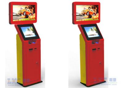 China 32 Inch Dual Screen Industrial Kiosk for Trade Show Advertising and Payment for sale