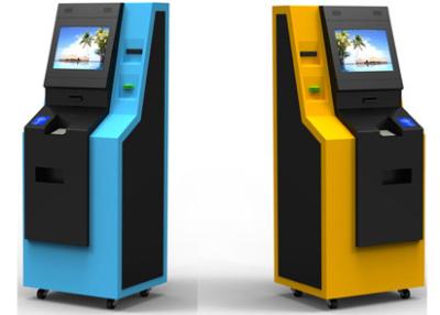 China Subway Recycling Kiosk Coin and Cash ATM Machine 17 Inch Touch Screen 220V for sale