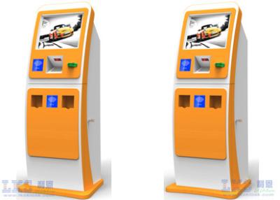 China Hotel Check In Kiosk 17 inch Touch Screen Self Service Kiosk with PC Windows 7 for sale