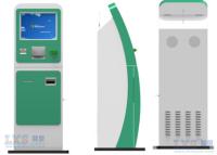 China 17 inch LCD TFT Touch Screen Card Dispenser Prepaid Card Vending Machine with Cash Acceptor for sale