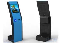 China Slim Automatic Ticket Vending Machine Kiosk with 17-19 Inch Touch Screen, CE/FCC Certified for Queue Systems for sale
