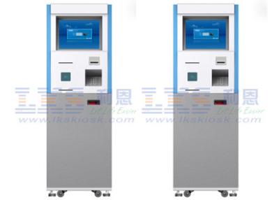 China Multi-Functional Self Ordering Kiosk Payment Touch Screen 17-19 Inch with Camera Ticket Vending for sale