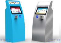 China Self Service Capacitive Touch Screen Check-in Kiosk 17 inch Airport Travel Kiosk 220V for sale