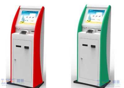 China Self Service Ticket Vending Kiosk with Cash Acceptor & Thermal Printer - 17/19 Inch Touch Screen, 1000 Note Capacity for sale