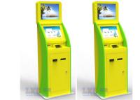 China Free Standing 17 inch Touch Screen Kiosk for Bill Payment Healthcare Self Service Kiosk 110V 220V for sale