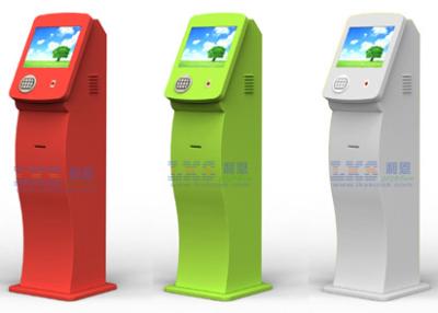 China Customizable Card Dispenser Kiosk 17 inch Touch Screen Self Service Payment Terminal for sale