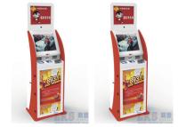 China Dual Screen Self Service Kiosk 17 inch Touch Screen for Subway Station Bill Payment for sale