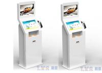 China Self Service Payment Kiosk Dual Touch Screen POS with 17 Inch LCD and 2GB RAM for sale