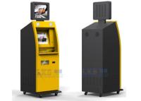 China 21.5 inch Dual Screen Self Service Payment Kiosk with 17 inch Touch Screen and Cash Dispenser for sale