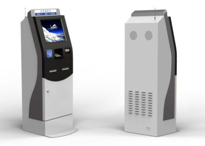 China Network Barcode Reader Payment ATM Kiosk 17 Inch Touch Screen Self Service Kiosk for Shopping Mall for sale
