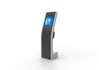 China Free Standing 17 Inch IR Touch Screen Health Kiosk Panel PC with Thermal Printer for sale