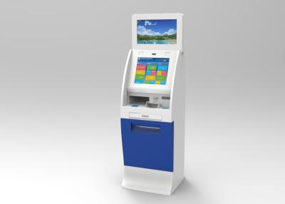 China RFID Card Free Standing Kiosk with Auto Scanner and A4 Laser Printer - 17