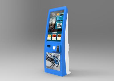 China 10.4 Inch Self-Service Payment Kiosk with Barcode Reader and Cash Acceptor for Indoor Outdoor Use for sale
