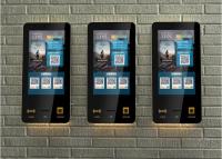 China 19 Inch Wall Mounted Payment Kiosk with Motorized Card Reader and 500GB HDD for sale