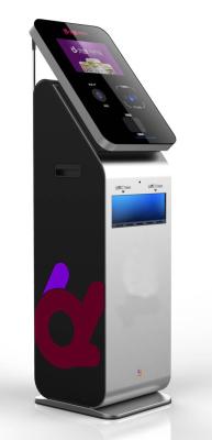 China Touch Screen Free Standing Digital Signage Kiosk 32 Inch for Exhibitions and Trade Fairs for sale
