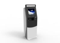 China Self-Service Kiosk with A4 Laser Printer 42 Inch Dual Screen Touchscreen for Bill Payment for sale
