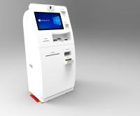 China Multifunction Bill Payment Kiosk Dual Screen 32 Inch Touch Screen Free Standing Self Service Terminal for sale
