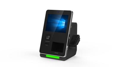China Self Service Payment Kiosk with Passport Scanner and Card Dispenser 17 inch Touch Screen for sale