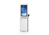 China Self Pay Blood Pressure Measuring Kiosk with Wheels - 17-65 inch Display Options, 1.5mm Steel Cabinet, Multi-Payment System for sale