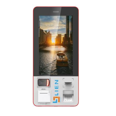 China Wall Mounted Kiosk Credit Card Reader QR Code Payment Kiosk for sale
