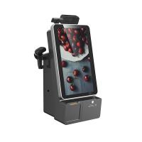 China Self Check Out Kiosk With POS Reader QR Code Scanner for sale