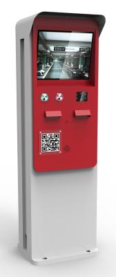 China LKS Indoor Kiosk Cash Deposit Machine Payment Terminal 32 Inch Touch Screen for sale