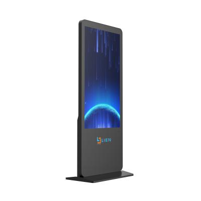 China Free Standing Touch Screen Information Kiosk with Metal Keyboard and Tracking Ball 17 inch for sale