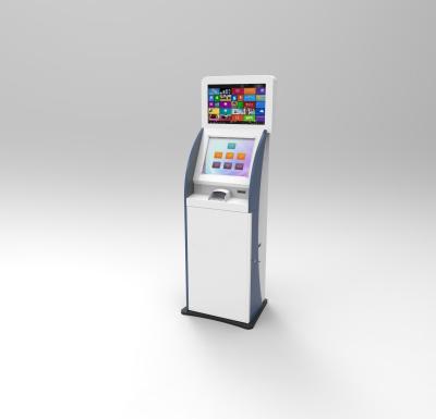 China 19-inch Self-Service Banking Kiosk with Metal Keyboard, 4096x4096 Touch Screen, and 50M Touch Lifespan for sale
