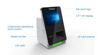 China TCP IP Network Self Service IC Card Reader Kiosk 15 Inch Touchscreen with Webcamera for sale