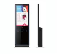 China Indoor LCD All In One Touch Screen Information Kiosk 17 inch 220V for Hotel Banks Metro Airport for sale