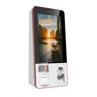China 32 Inch Floor Stand Interactive LED Touch Screen Information Kiosk Mall Advertising Display for sale
