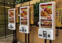 China Restaurant Self-Ordering Payment Kiosk with 17-19 Inch Touch Screen, Thermal Printer and Multi-Payment Options for sale