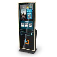 China Floor Standing Bill Payment Kiosk with 17-19 Inch TFT LCD Display, 110-240V Power Supply for Hospital & Banking Applications for sale